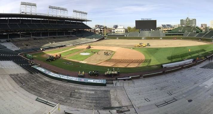 Watch Time Lapse Hd Video Of Wrigley Field Renovations Cubshq