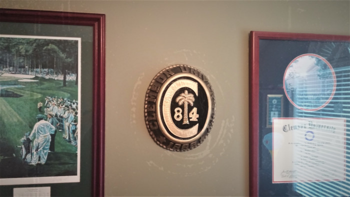 LOOK: Unique Clemson Ring Plaque | TigerNet