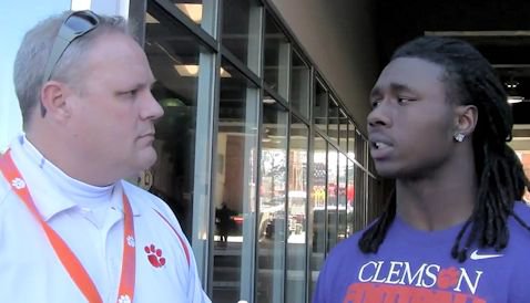 David Hood UNC post-game extra with Sammy Watkins | TigerNet
