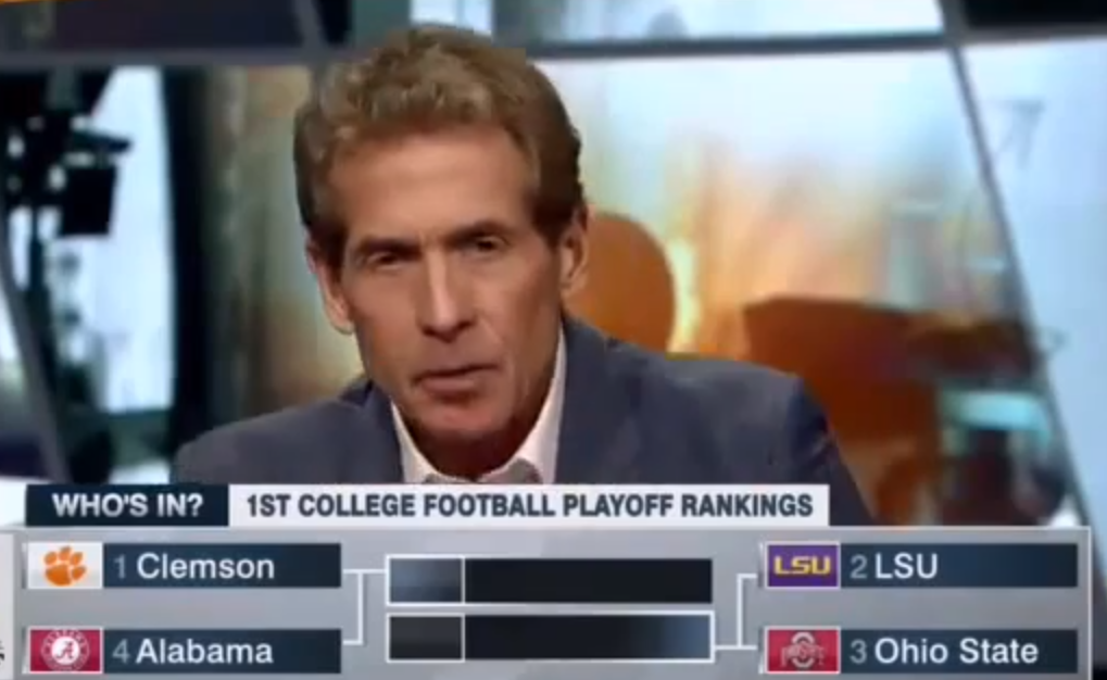 WATCH: ESPN First Take on Clemson's #1 CFB Playoff Rankings | TigerNet