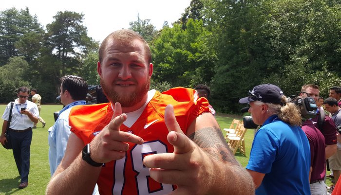 Clemson's Eric Mac Lain steals the show at ACC Kickoff | TigerNet