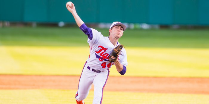 Clemson RHP selected in MLB fifth round | TigerNet