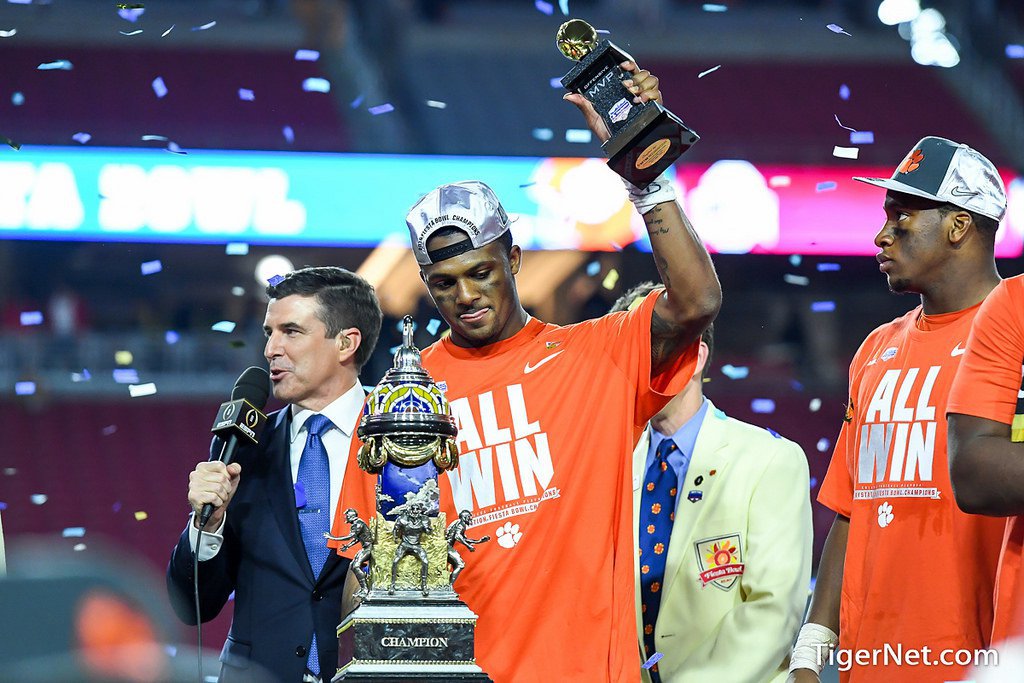 Photos: Fiesta Bowl Trophy Presentation #2 | TigerNet