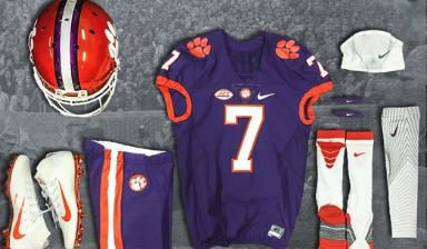 Photo: Clemson uniforms for Clemson-Syracuse | TigerNet