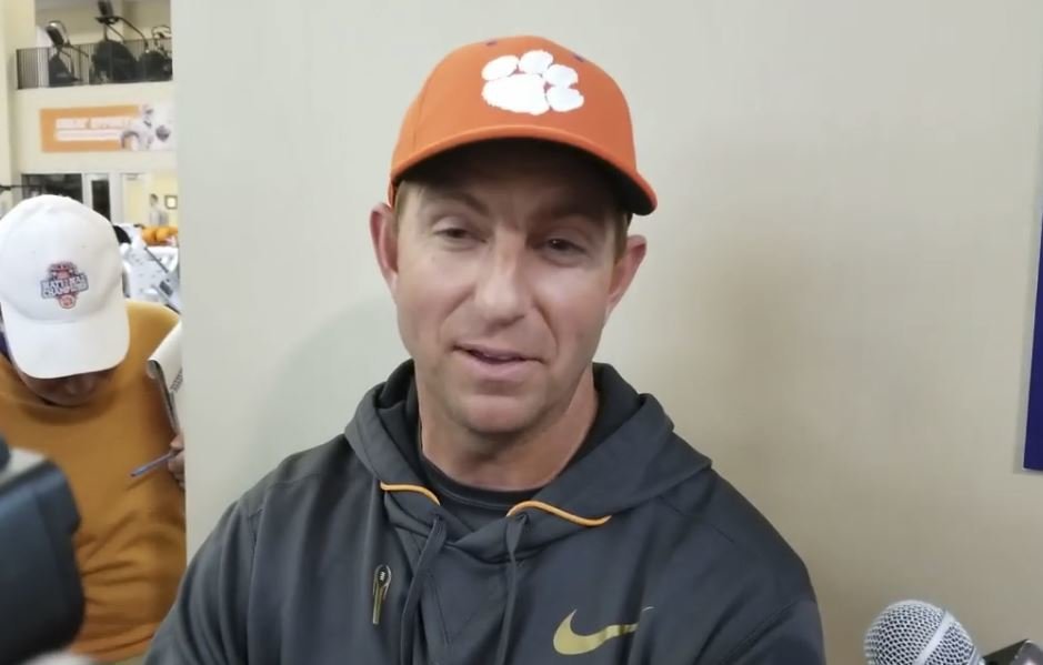 WATCH: Dabo Swinney after Monday's practice | TigerNet WATCH: Dabo Swinney after Monday's practice | TigerNet