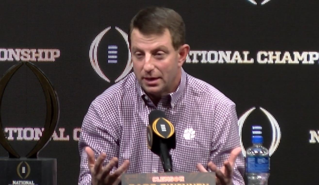WATCH: Clemson at CFP winner press conference | TigerNet
