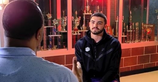 WATCH: Will Shipley talks his football dream, what he's learning at ...